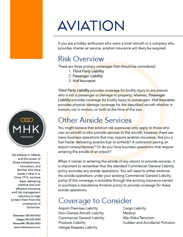 Aviation-01 | MHK Insurance
