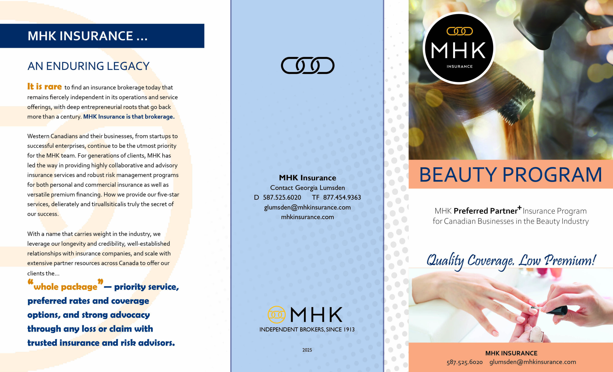 Brochure – Beauty Program (Outside) | MHK Insurance